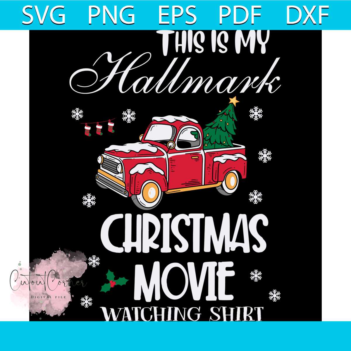 This Is My Hallmark Christmas Movie Watching Shirt Svg, Chri | Inspire ...
