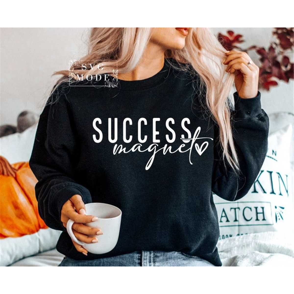 Success Magnet SVG PNG PDF, Success Svg, Law of Attraction S | Inspire ...