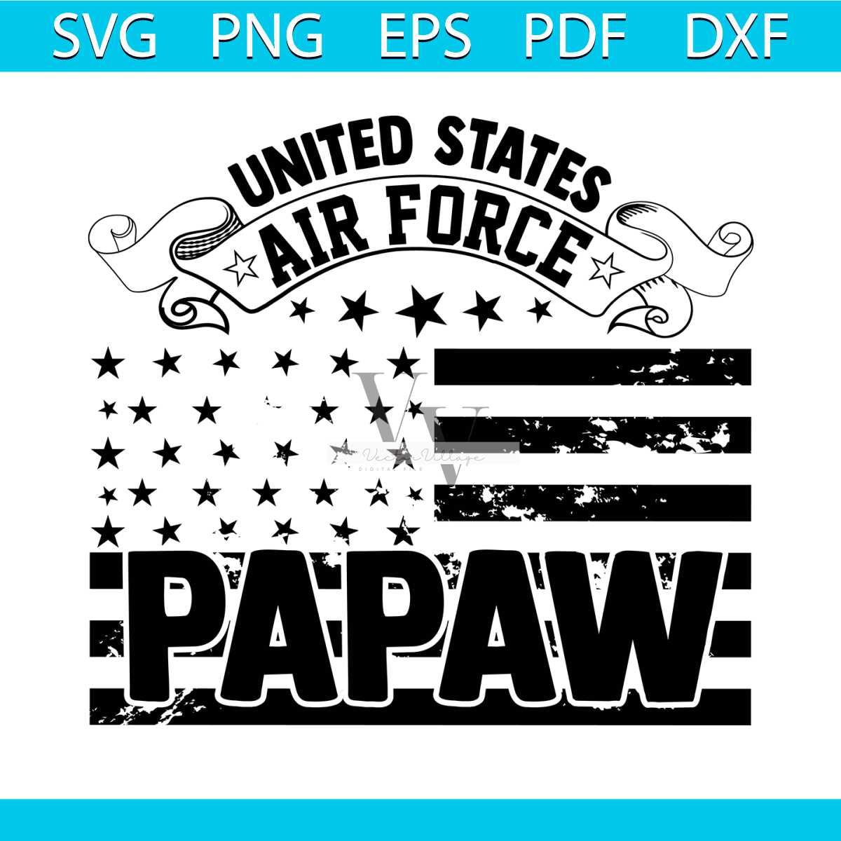 United States Air Force Papaw Svg, Veteran Svg, United State | Inspire ...