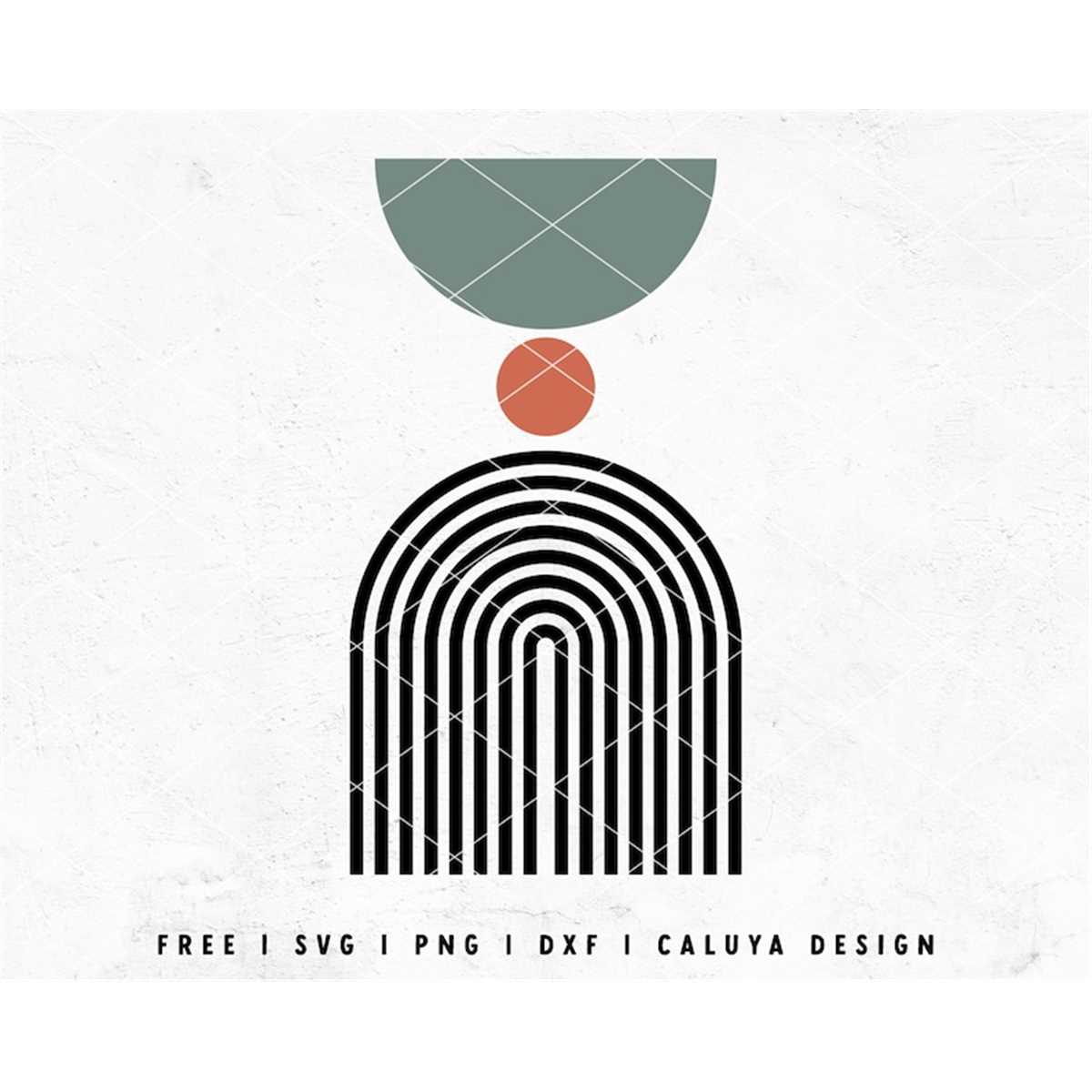 Mid Century SVG | Modern Arch SVG | Boho Arch SVG | Boho Sty - Inspire ...