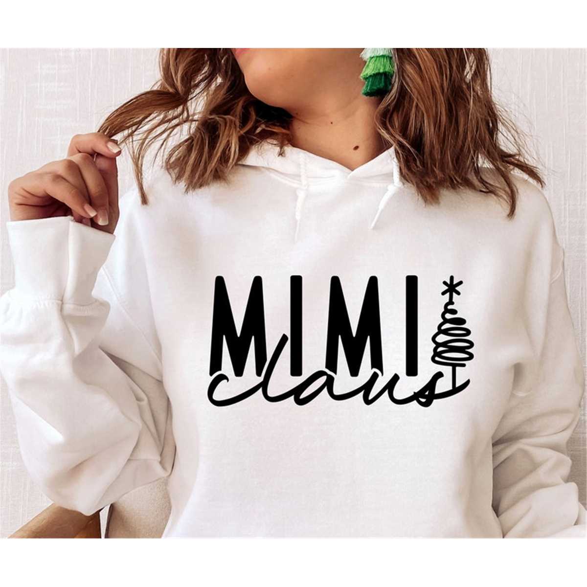 Mimi Claus SVG PNG PDF, Nana Claus Svg, Santa Svg, Just Call | Inspire ...