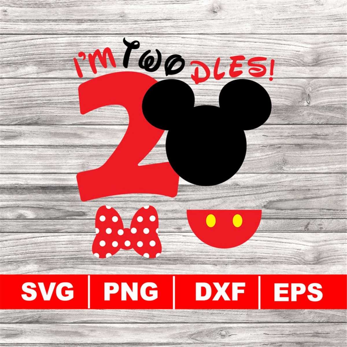 I'm Twodles svg, png, dxf, eps, Birthday svg, Digital Downlo - Inspire ...