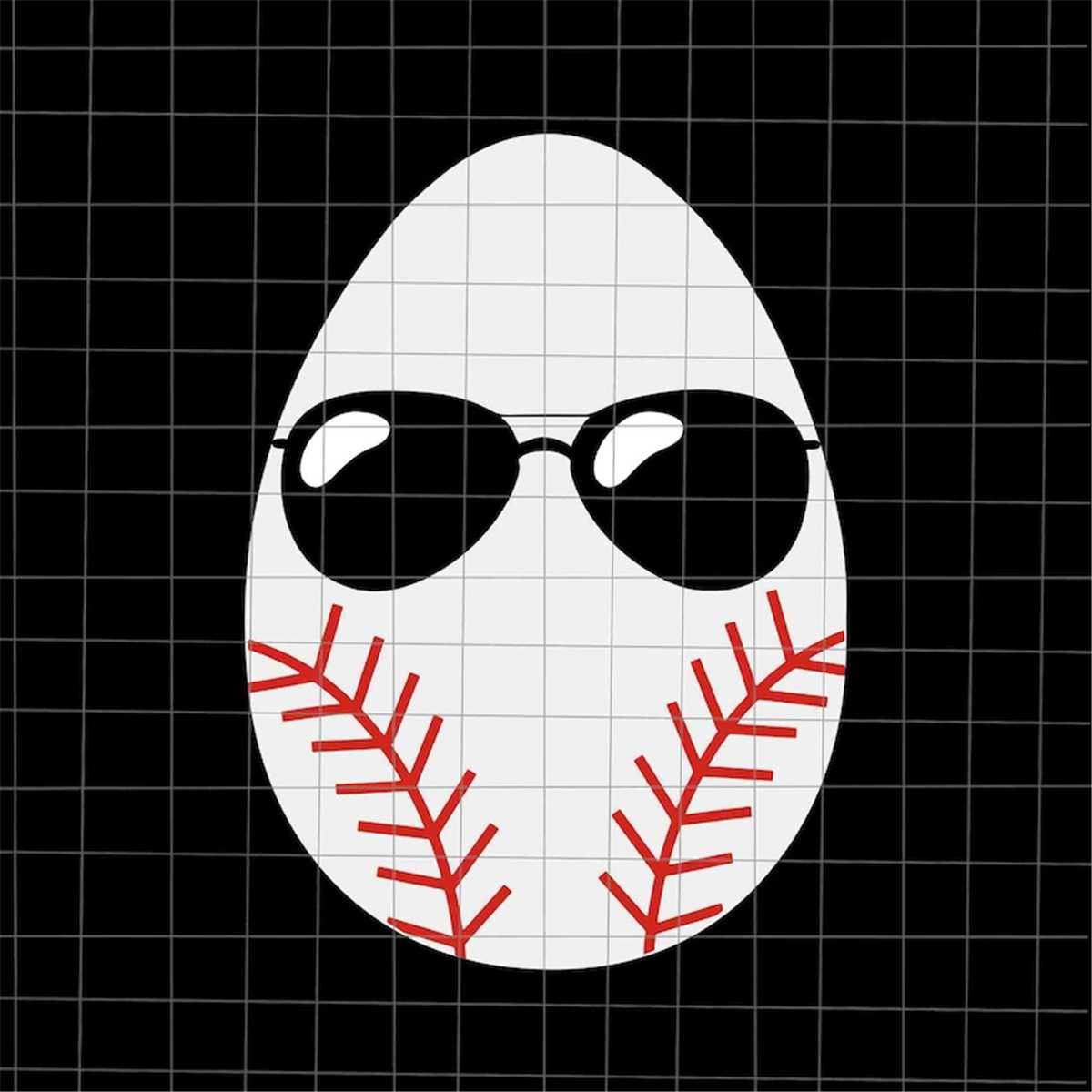 Baseball Egg Easter Svg, Baseball Egg Svg, Baseball Easter D | Inspire ...