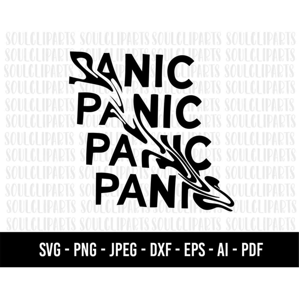 COD403- Panic svg/panic clipart/quote svg/quote clipart /str | Inspire ...