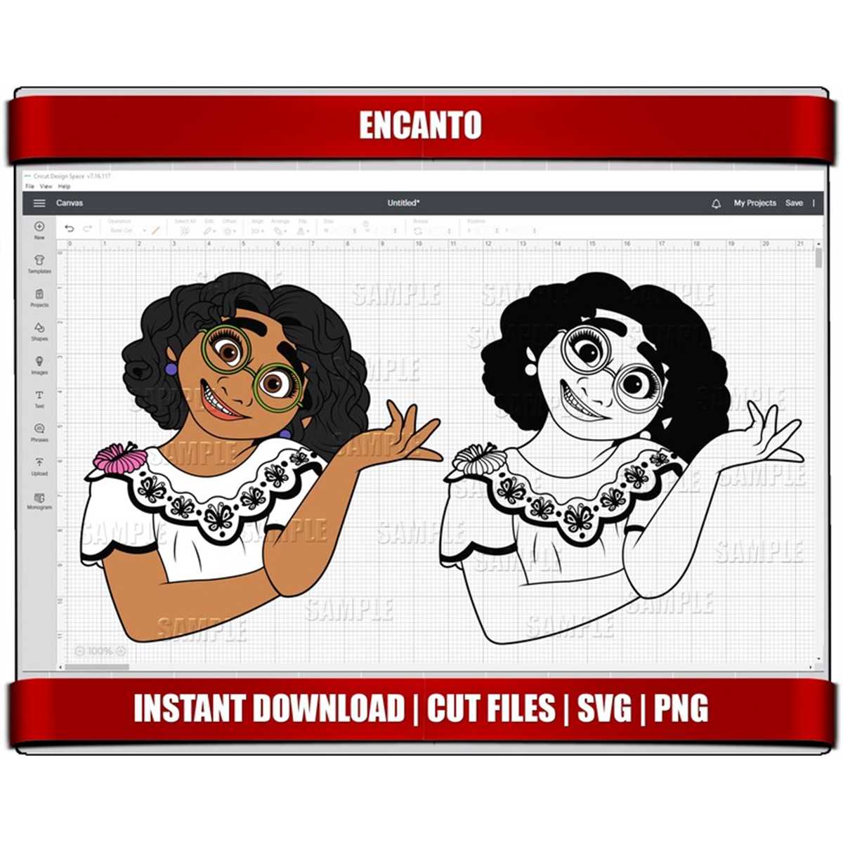 encanto svg, encanto clipart, encanto mirabel svg, digital p | Inspire ...