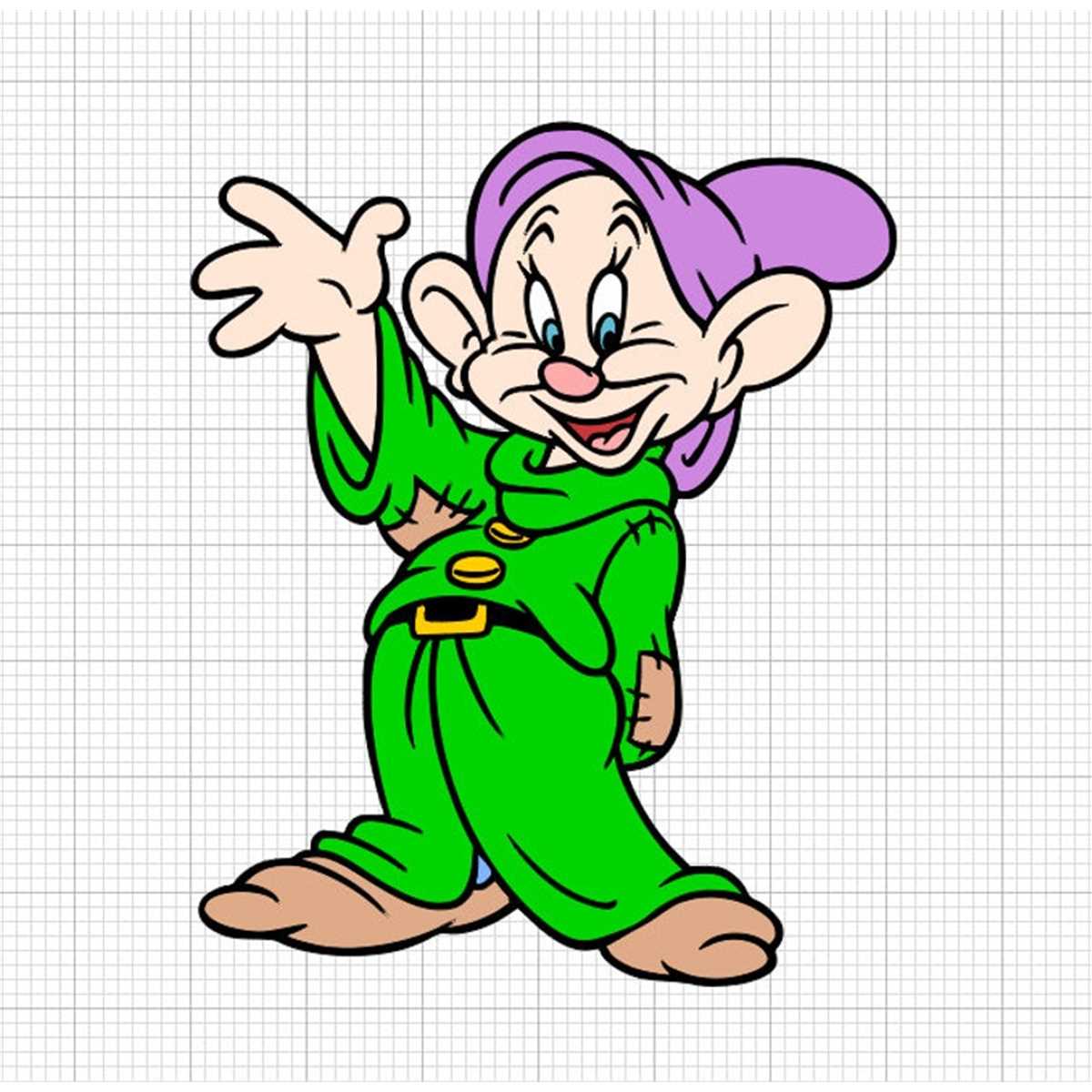 dopey svg, dopey layered svg, cricut files, digital downloan | Inspire ...