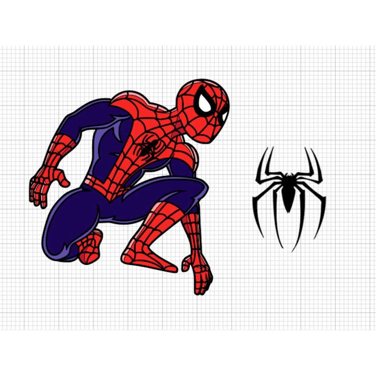 spiderman svg, spiderman layered svg, cricut file, colored c - Inspire ...