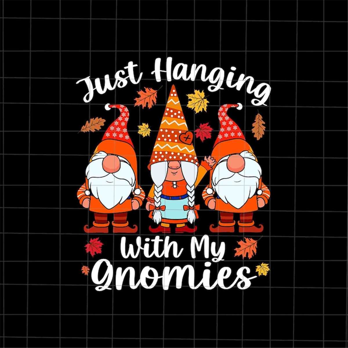 Just Hanging With My Gnomies Svg, Gnomes Christmas Svg, My G - Inspire ...