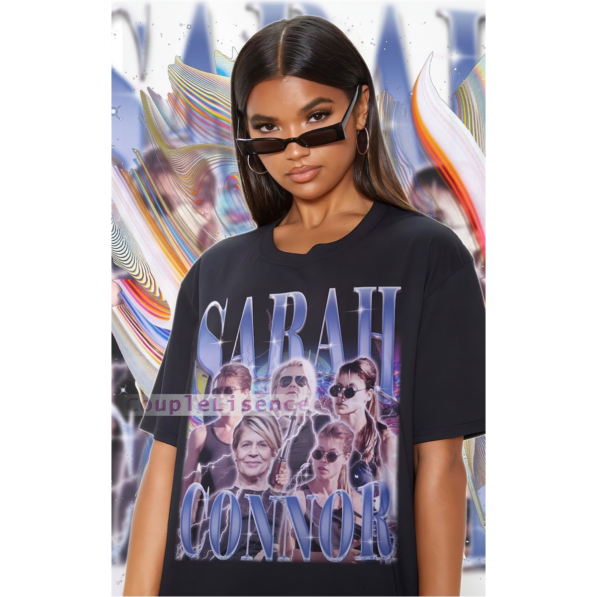 Retro SARAH CONNOR Vintage Shirt | Sarah Connor Homage Retro | Inspire ...