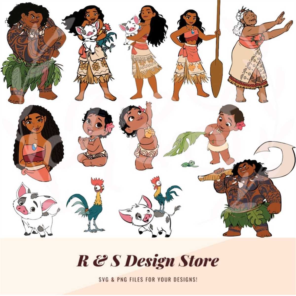 ocean princess, demi god, pig, chicken, village crazy lady, - Inspire ...