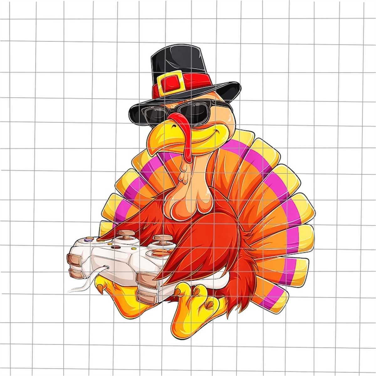 Turkey Gamer Thanksgiving Png, Video Game Thanksgiving Png, | Inspire ...