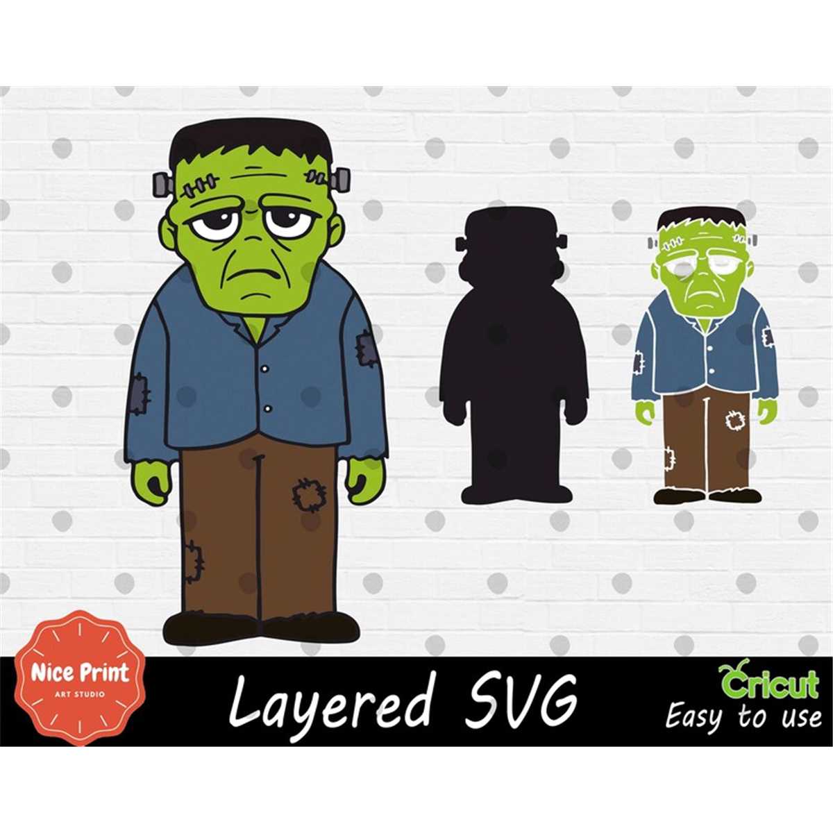 Layered SVG Zombie for Cricut - Cricut SVG for Fans - Svg Cu | Inspire ...