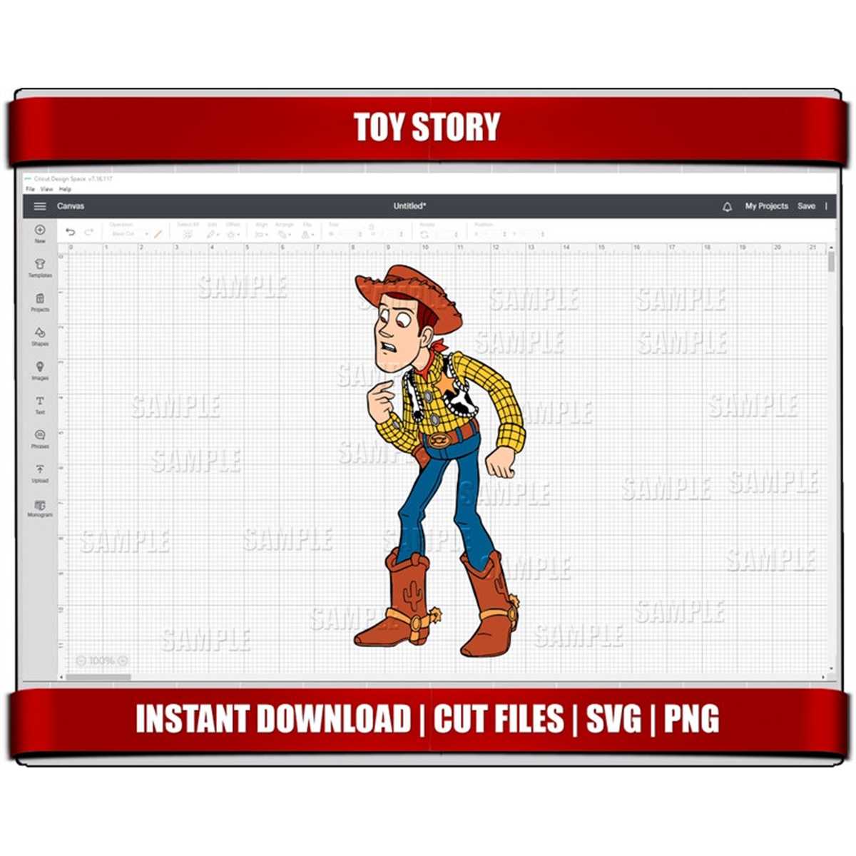 woody svg, toy story clipart, toy story cut files silhouette - Inspire ...