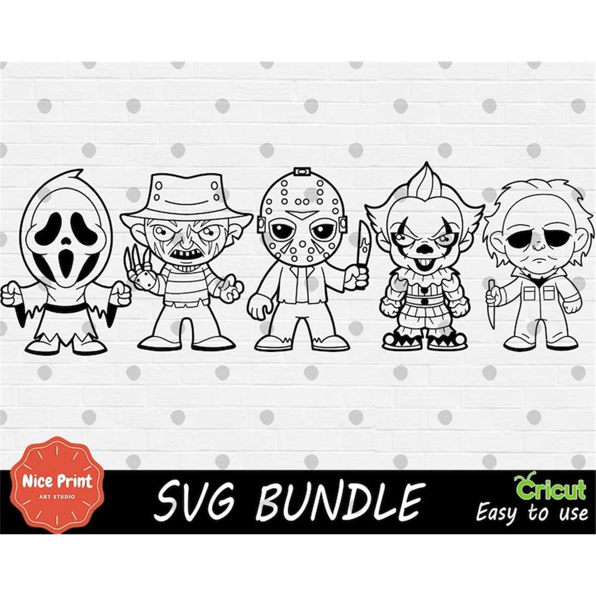 Horror Bundle SVG Bundle - Cricut SVG - SVG Cut File - Digit | Inspire ...