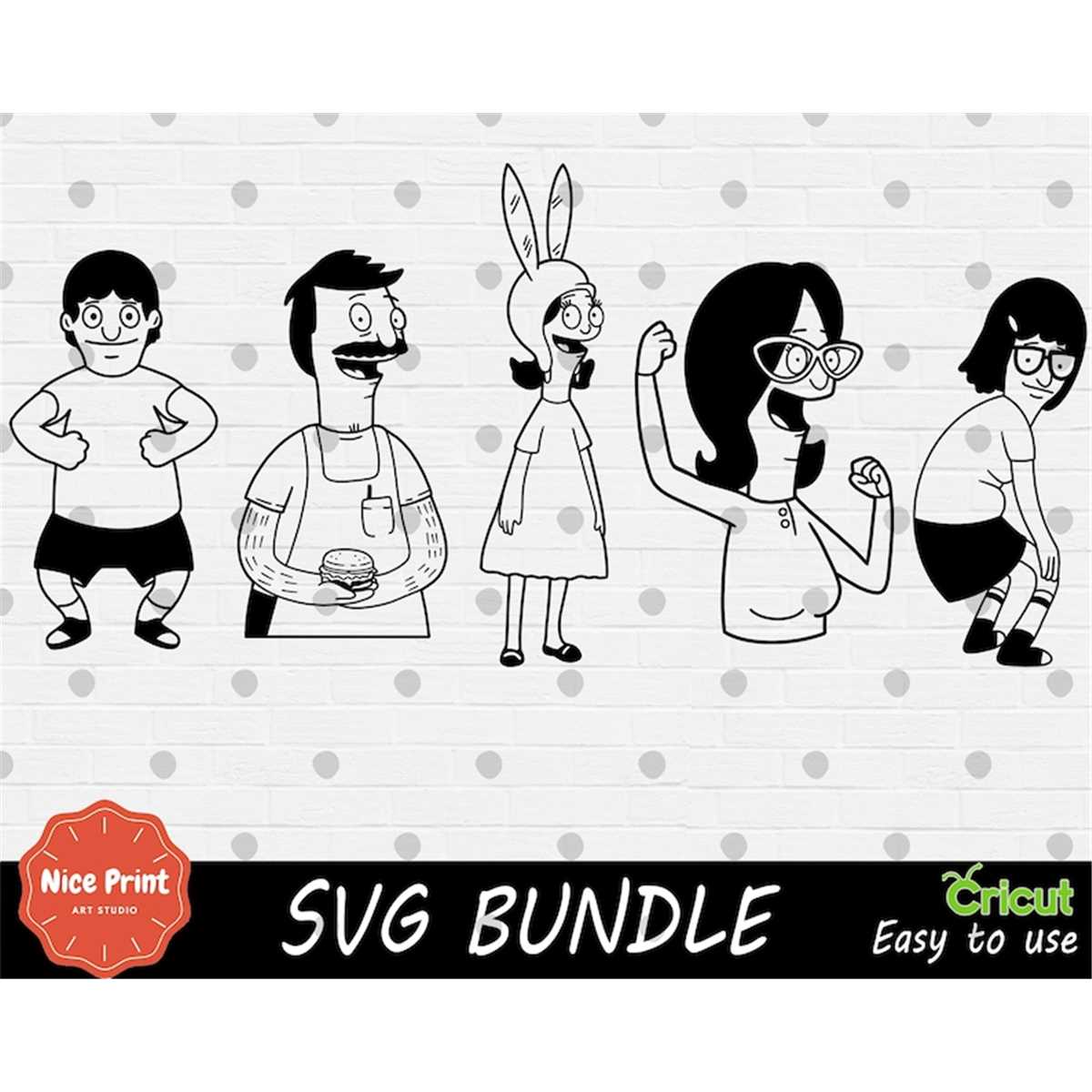 Outline Bobs SVG Bundle - Cricut SVG - SVG Cut File - Digita | Inspire ...