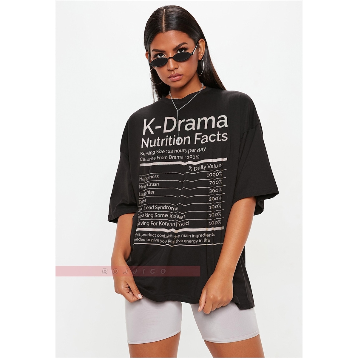 K-Drama Nutrition Facts Unisex Tees,K-Drama Addict,K-Drama S - Inspire ...