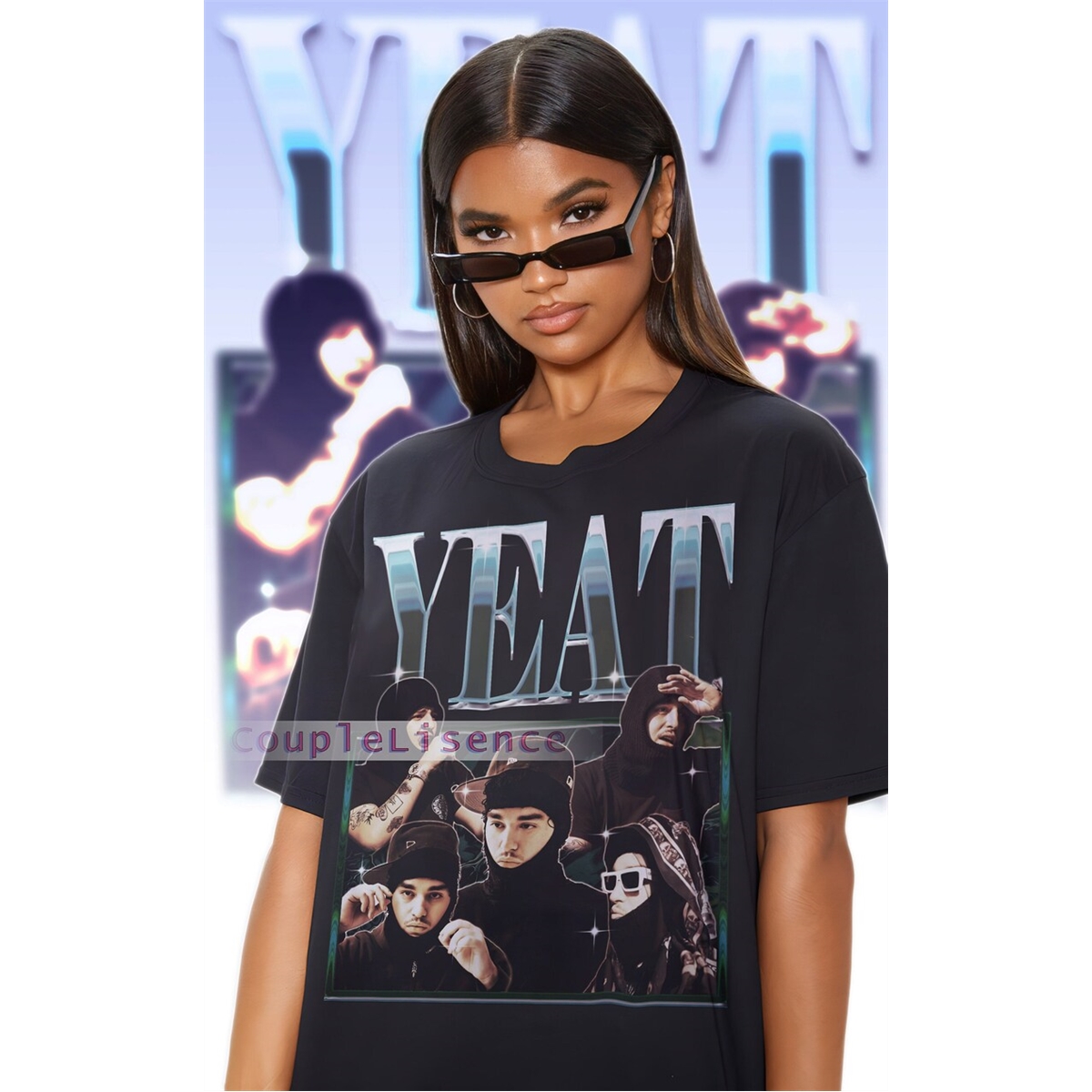 Retro YEAT RAPPER Vintage | Yeat Rapper Homage Fan Tees | Ye - Inspire ...