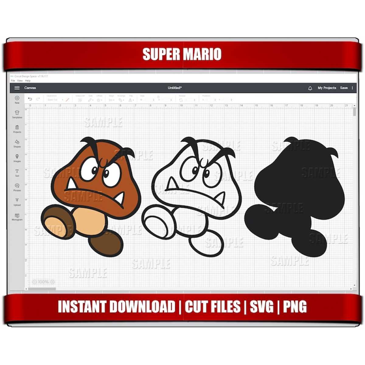 mario svg, goomba svg clipart, luigi svg mario birthday png - Inspire ...
