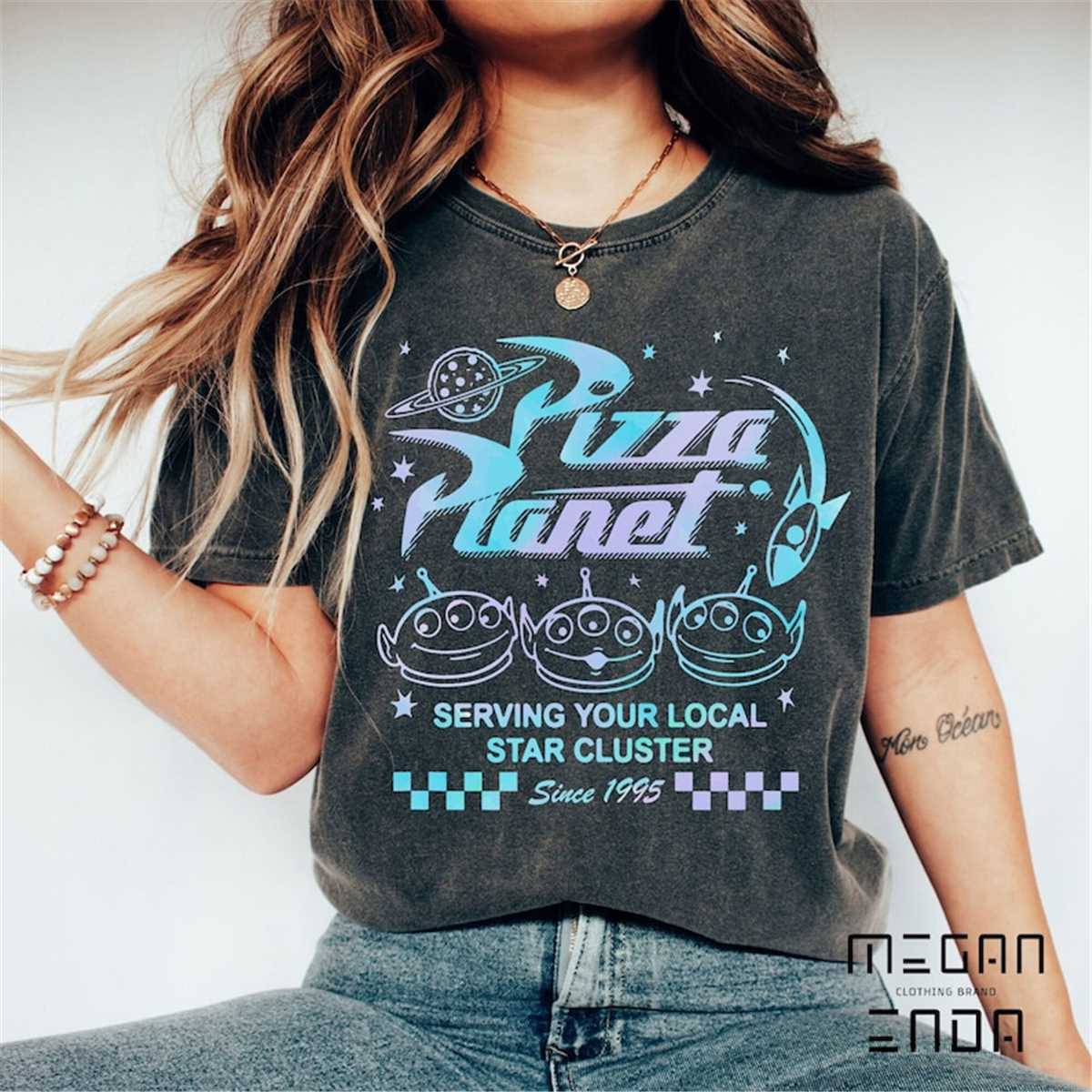 Funny Disney Pixar Toy Story 3 Pizza Planet Aliens Hologram | Inspire ...