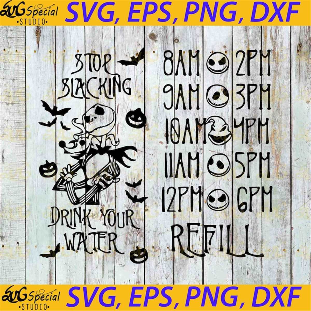 Stop Slacking Drink Your Water Svg, Halloween Svg, Cricut F | Inspire ...