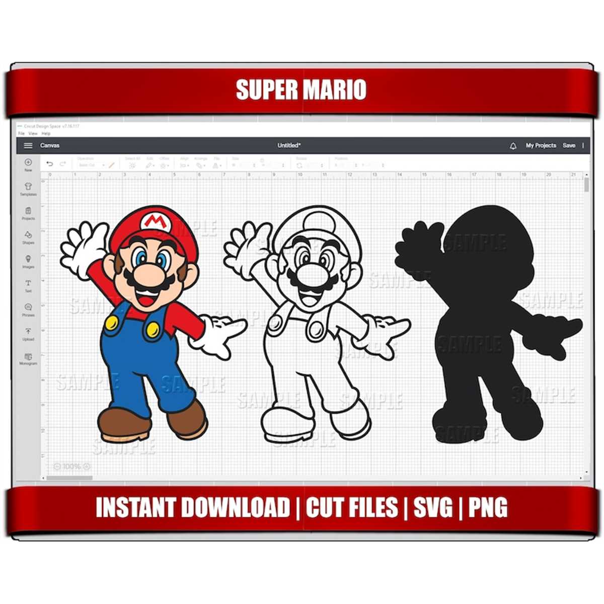 mario svg, mario png clipart, luigi svg mario birthday svg f | Inspire ...