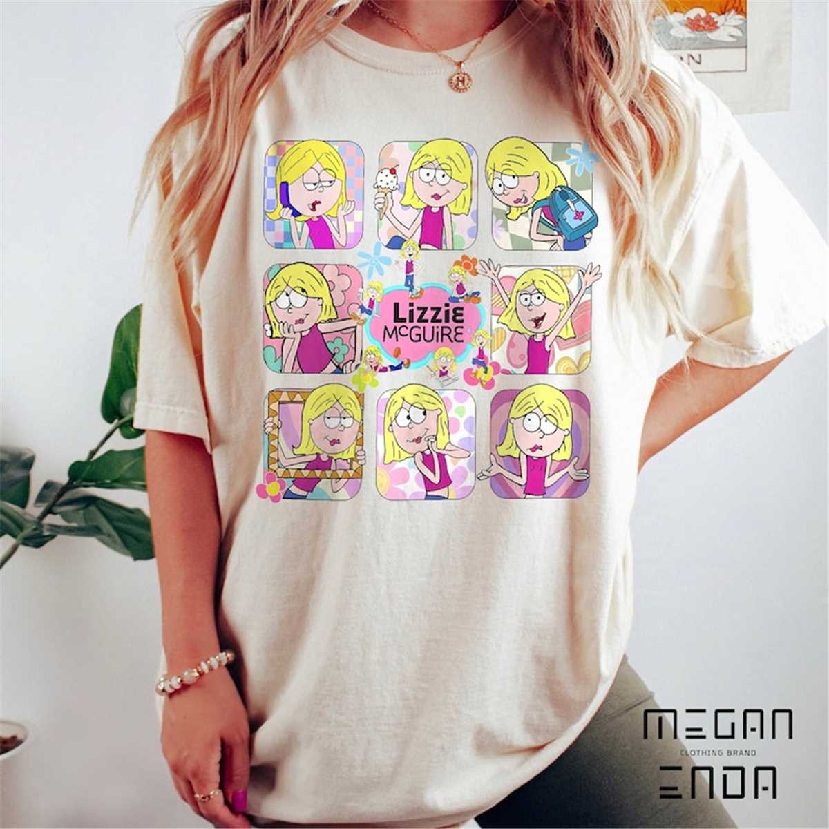 Retro Cute Emotions Of Lizzie McGuire Comfort Colors Shirt, | Inspire ...