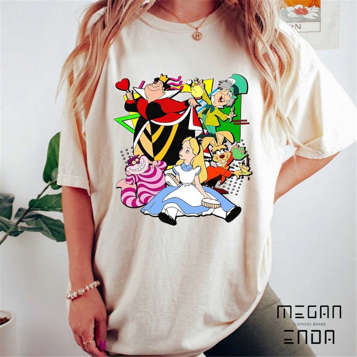 Disney Retro 90s Style Group Alice in Wonderland Characters | Inspire ...