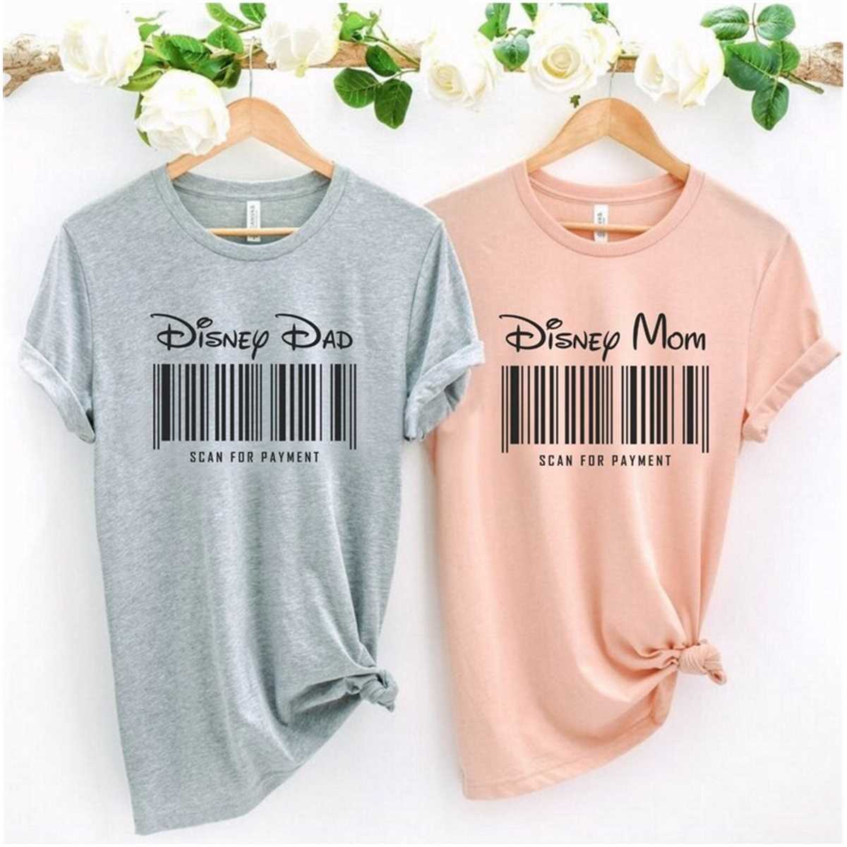 Disney Dad Shirt,Scan For Payment Shirt,Disney Dad Scan For | Inspire ...