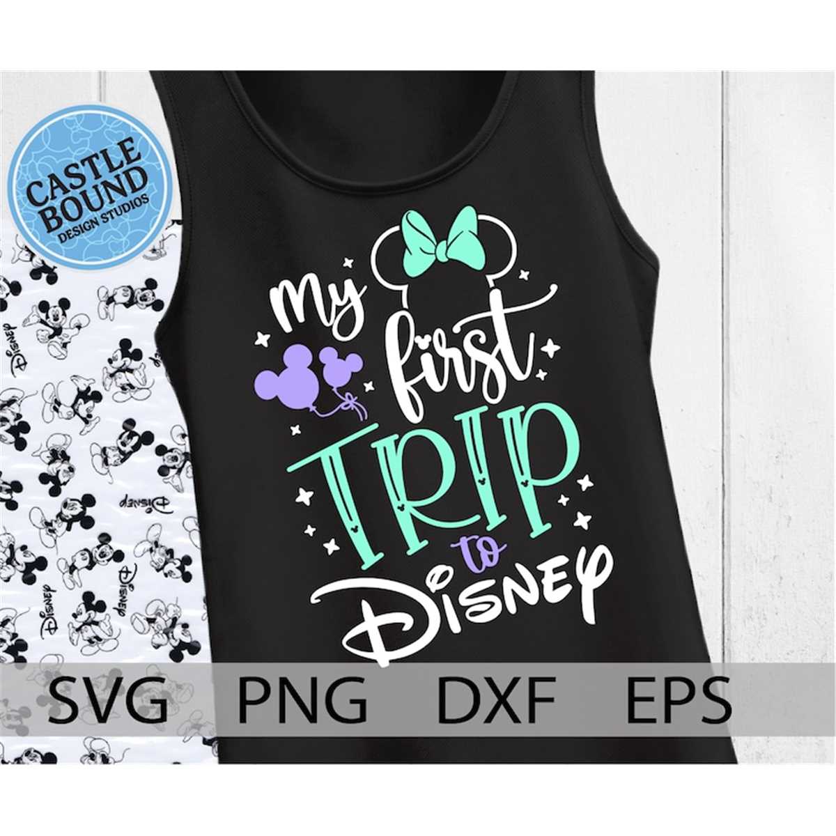 My first disneyland trip SVG, My first trip, Mickey first tr | Inspire ...