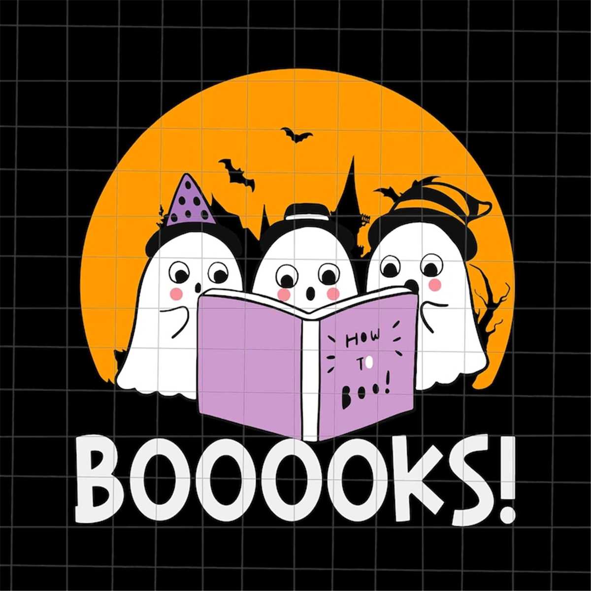 Boooooks Svg, Halloween Teacher Librarian Books Reading Ghos | Inspire ...