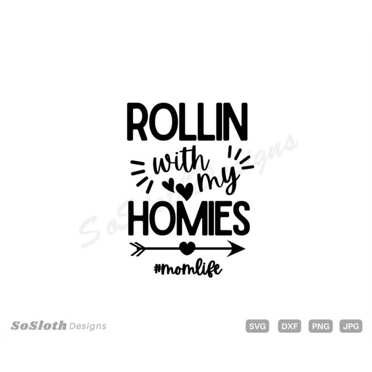Rollin With My Homies svg, png dxf Files, Instant DOWNLOAD f | Inspire ...