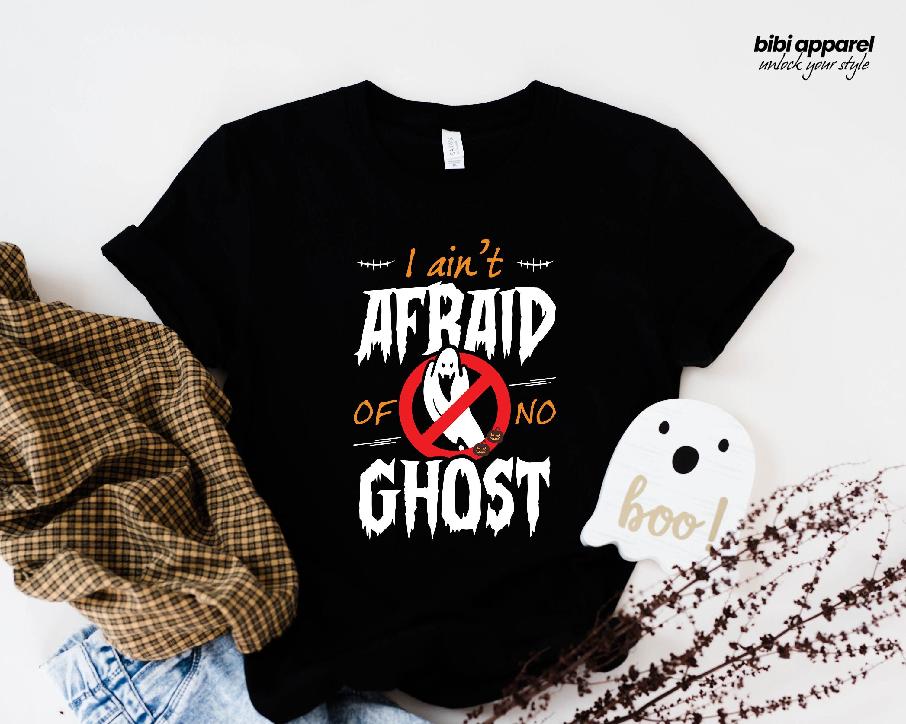 I Aint Afraid Of No Ghost Unisex T-shirt, Ghost Tee, Ghost S | Inspire ...