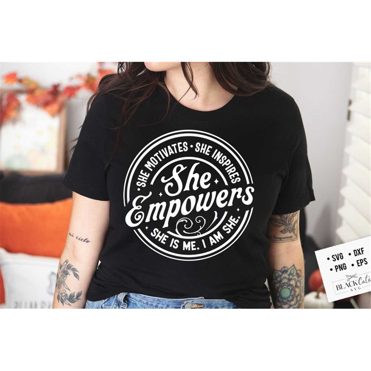 she svg - Inspire Uplift