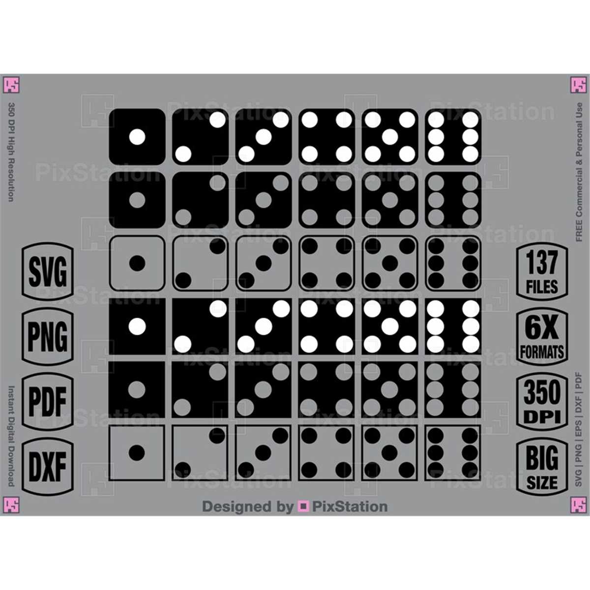 Dice svg, simple 2D dice svg, outline dice svg, casino svg, - Inspire ...