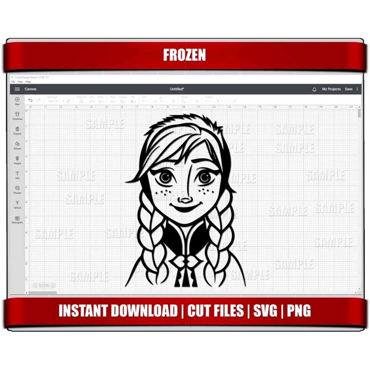 frozen svg, frozen clipart, princess elsa anna svg for cricu | Inspire ...
