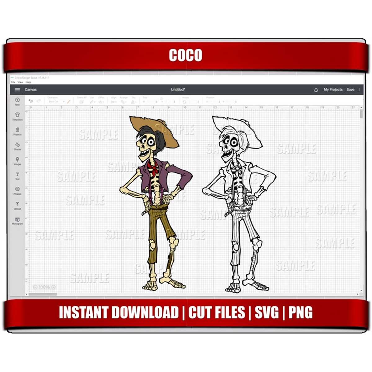 coco svg, coco clipart, coco birthday party svg, dante svg, | Inspire Uplift