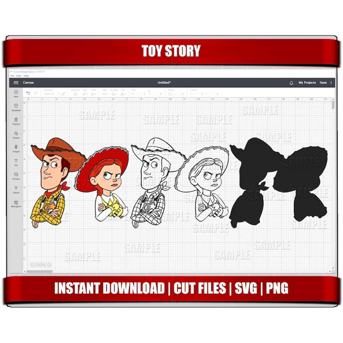 toy story svg, woody svg, buzz svg, toy story png clipart, i - Inspire ...