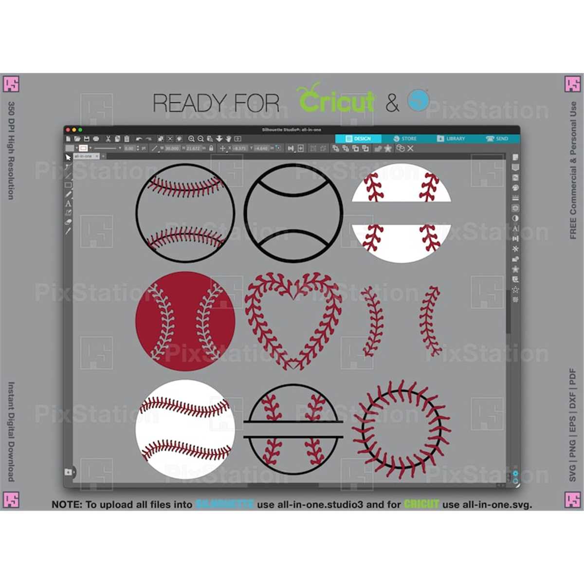 Baseball Ball Svg and Stitches Svg, Baseball Stitch Svg, Bas | Inspire ...