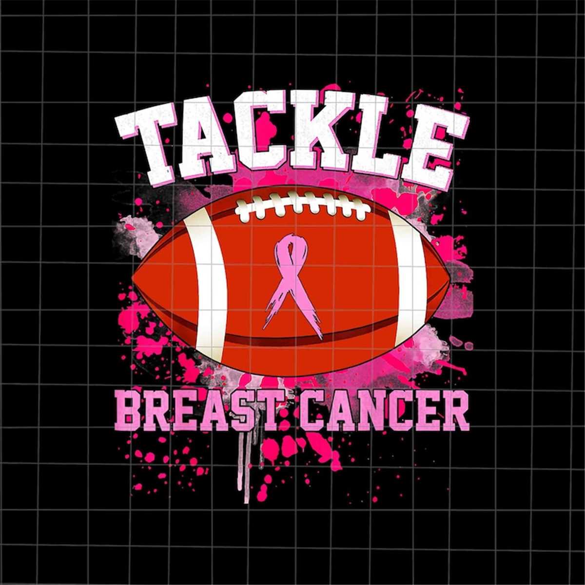 Tackle Breast Cancer Png, Football Pink Breast Cancer Awaren | Inspire ...