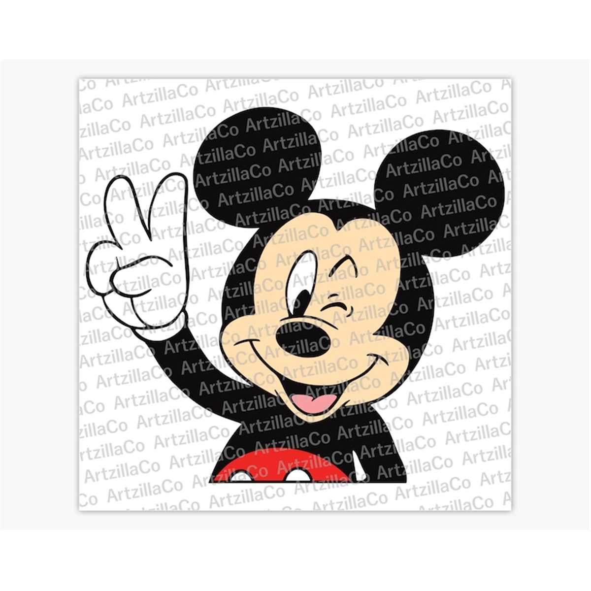 Mickey Mouse - Digital Download SVG | Inspire Uplift