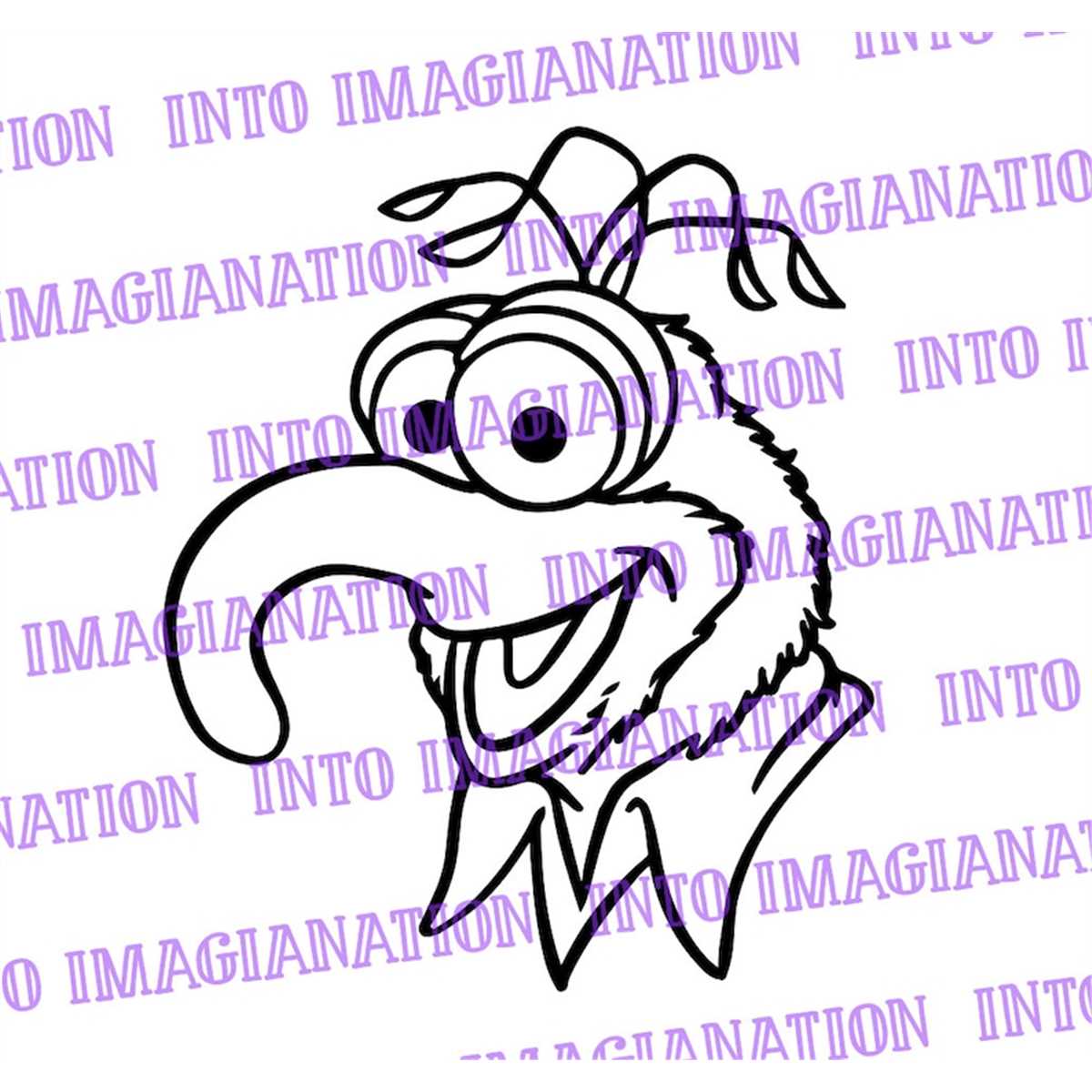Gonzo | SVG | PNG | PDF | Digital File - Inspire Uplift