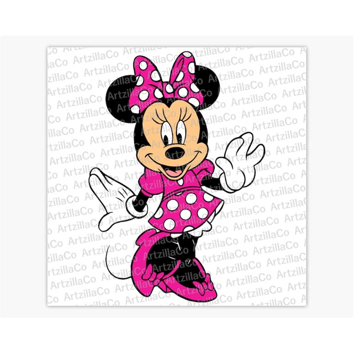 Minnie Mouse - Digital Download SVG | Inspire Uplift