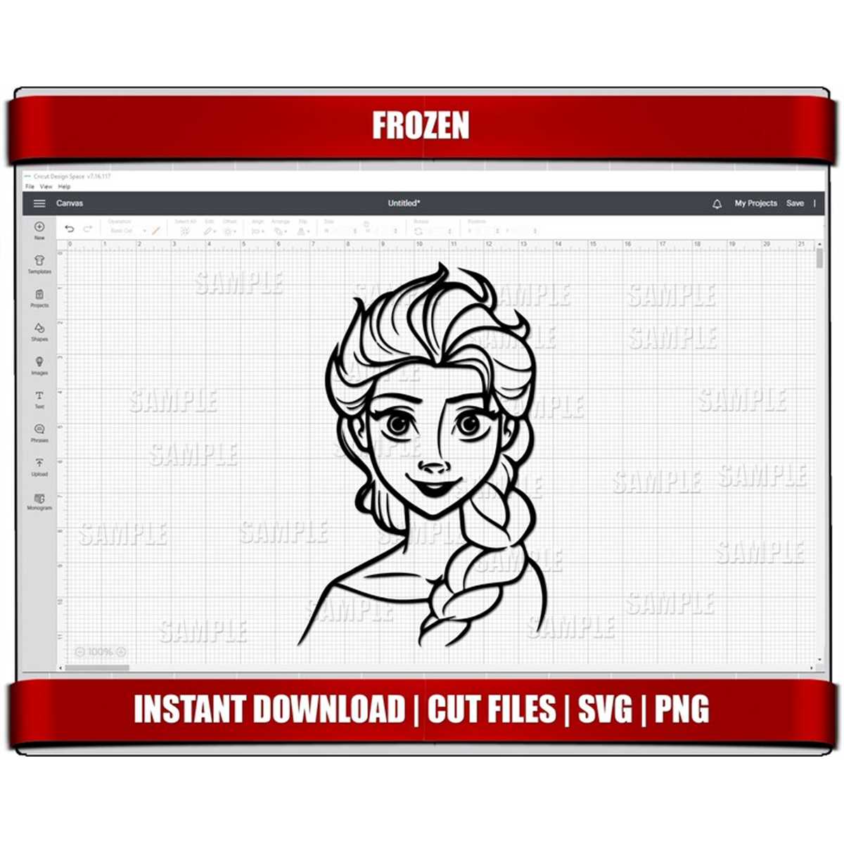 frozen svg, frozen clipart, princess elsa anna svg for cricu | Inspire ...