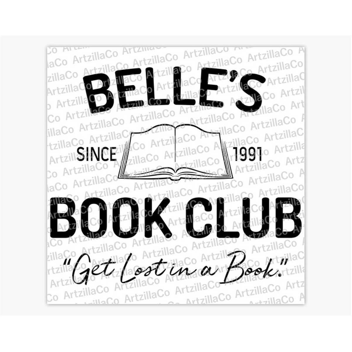 Belle's Book Club | Beauty and the Beast | Digital Download | Inspire ...