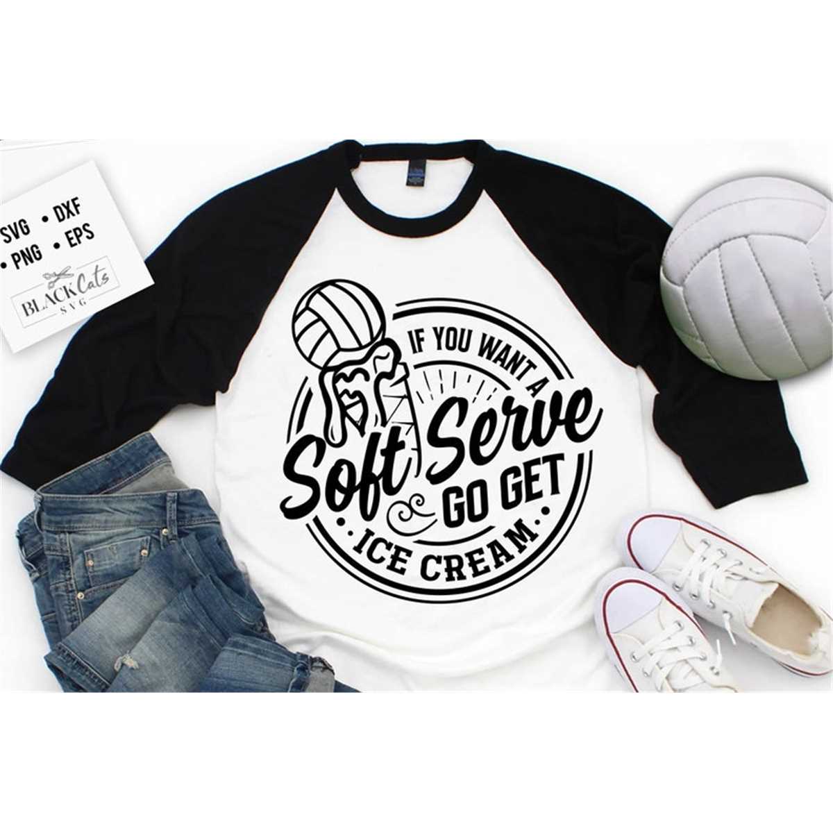 If you want a soft serve svg, Volleyball SVG Files for Cricu | Inspire ...