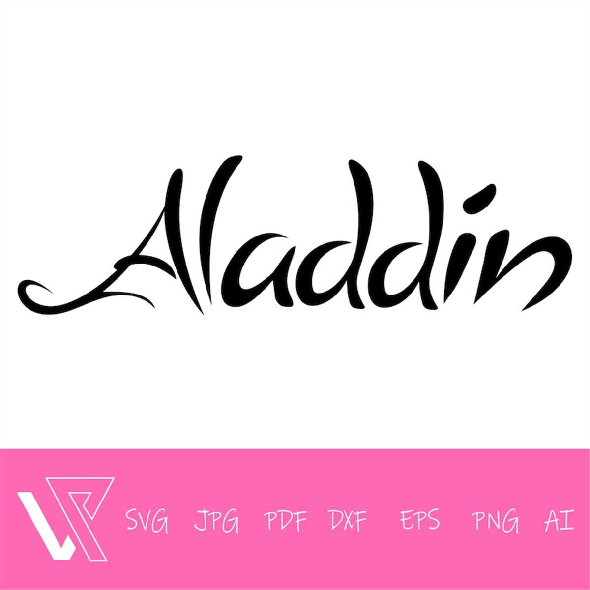 Aladdin Logo SVG Cricut Cut File Silhouette Vector Artwork I | Inspire ...