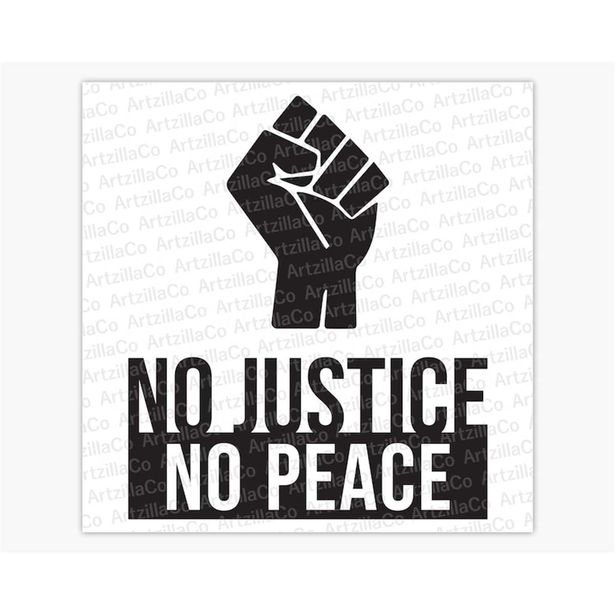 No Justice No Peace | Black Lives Matter Human Rights Moveme | Inspire ...