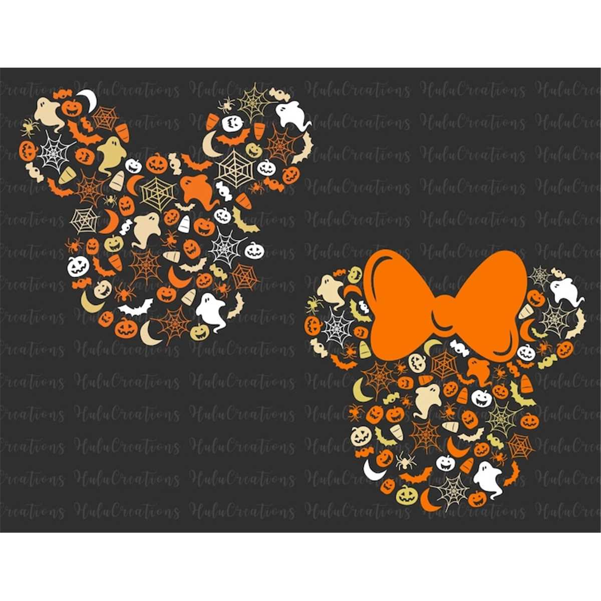 Bundle Halloween Ghosts Pumpkins Spiders Svg, Trick Or Treat - Inspire ...