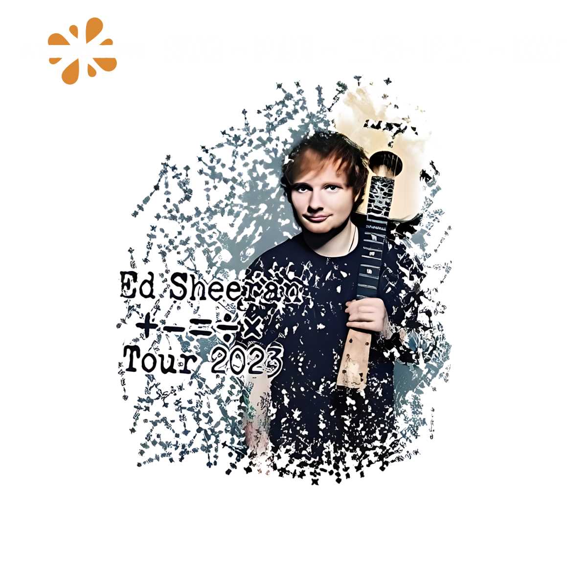 Ed Sheeran 2023 Tour PNG Ed Guitar PNG Sublimation Download | Inspire ...
