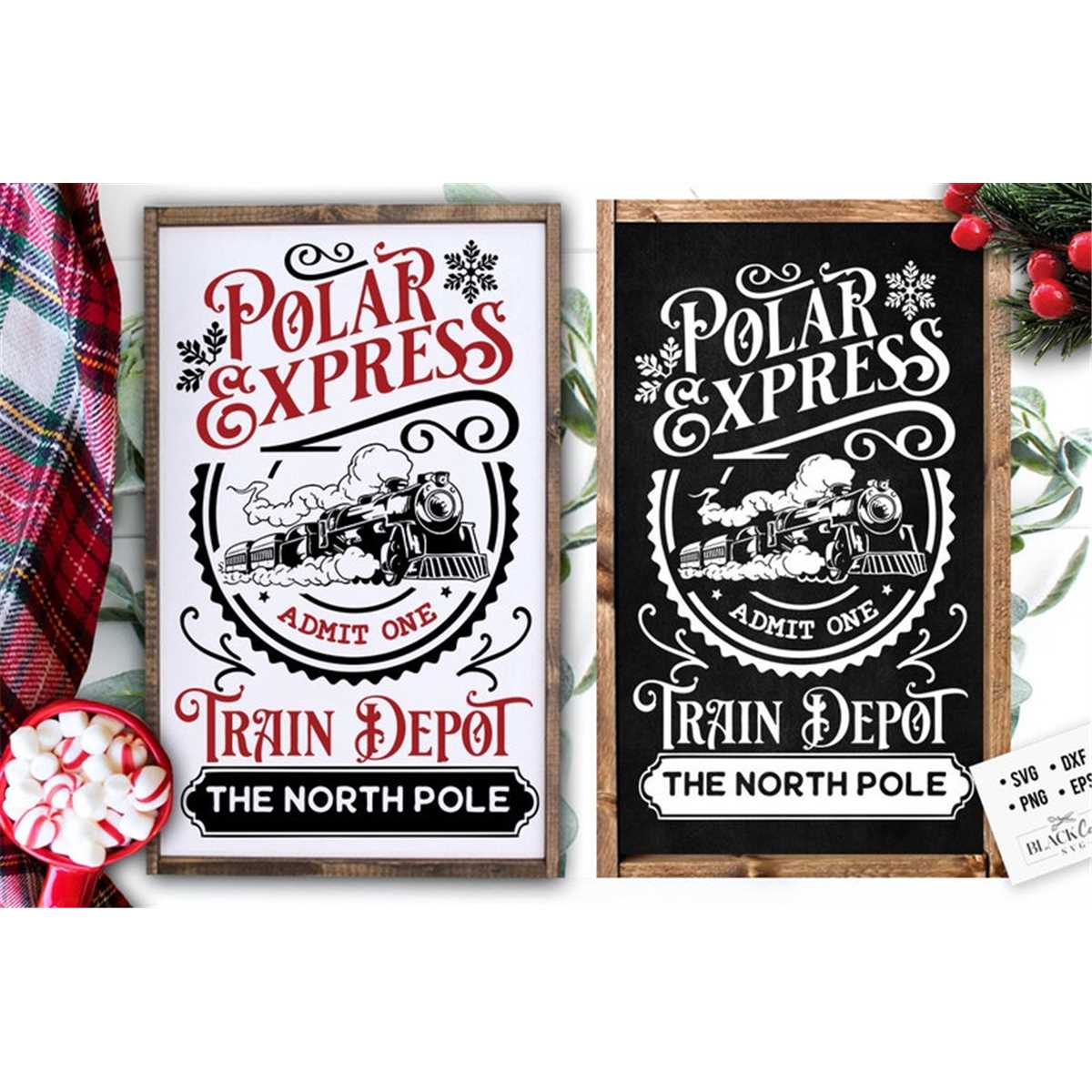 Polar Express Train Svg | Inspire Uplift